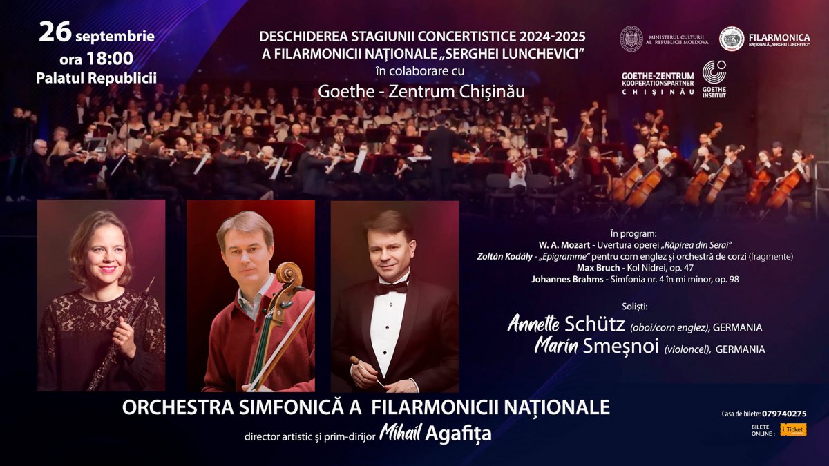 DESCHIDEREA STAGIUNII CONCERTISTICE 2024-2025 - iTicket