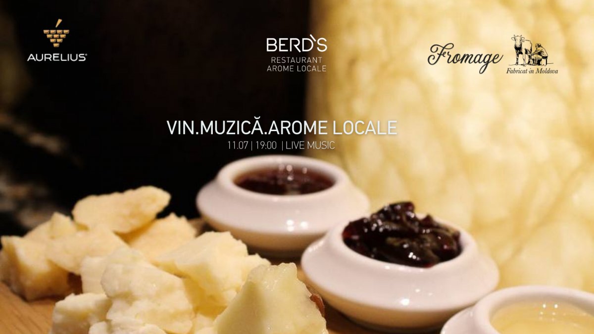 Cină de Autor VIN.MUZICĂ.AROME LOCALE In Colaborare cu Fromage MD si ...