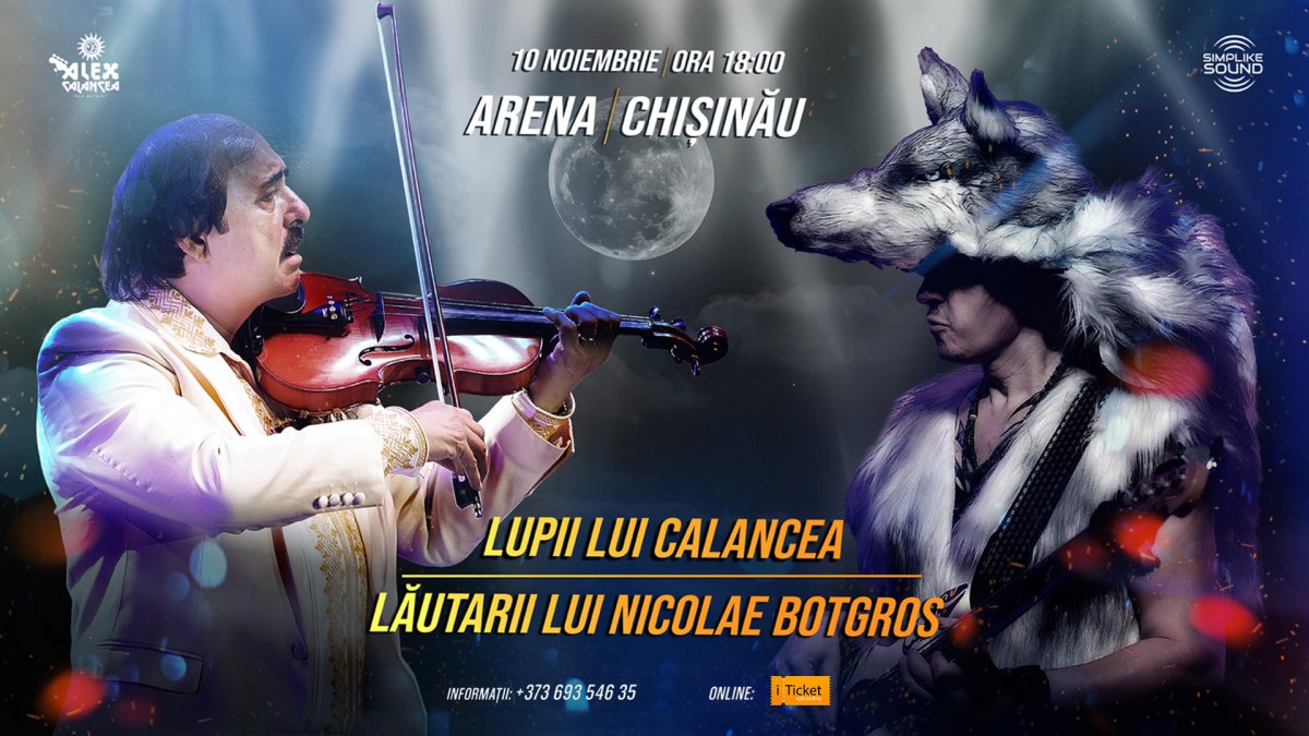 LUPII lui Calancea și Lăutarii lui Botgros - iTicket