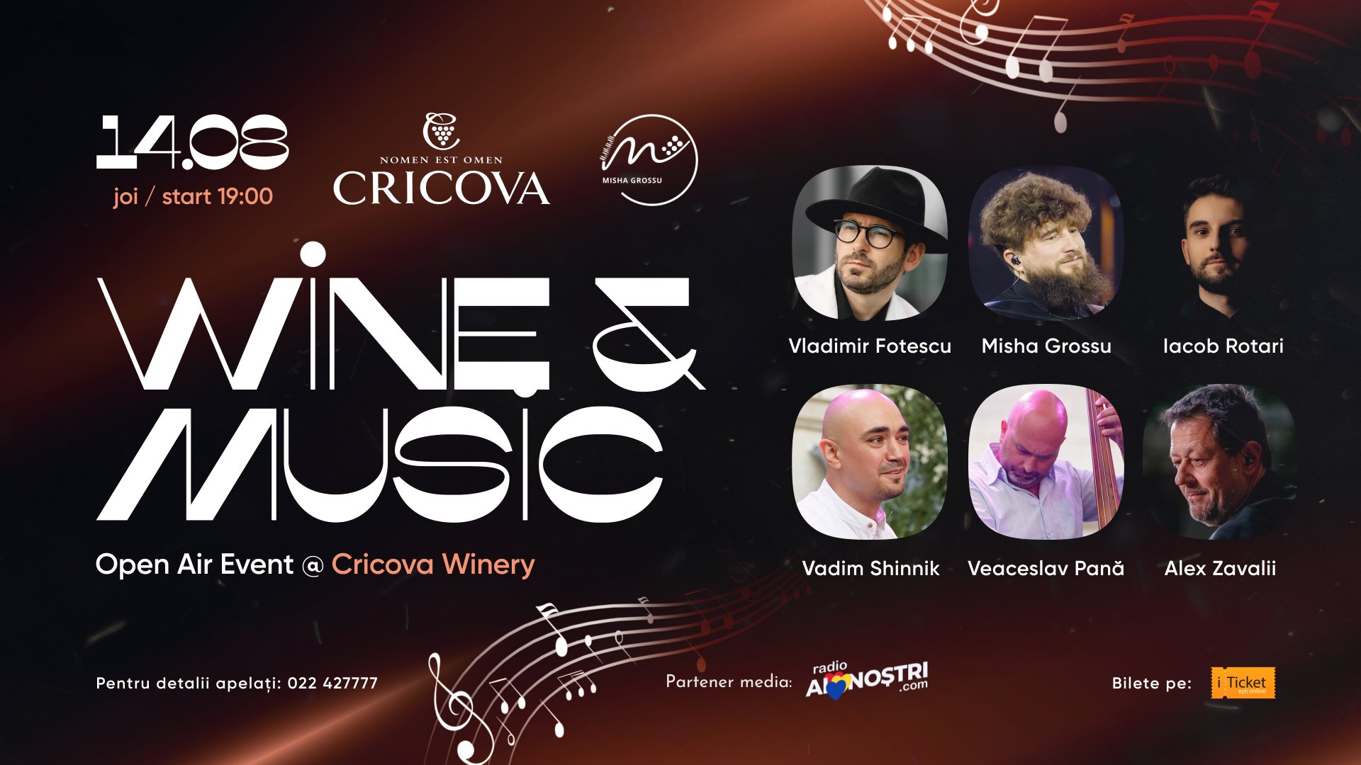 Music & Wine by Cricova - iTicket