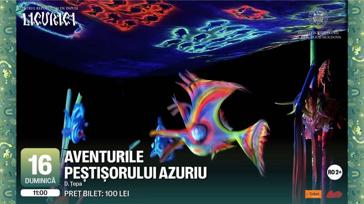 Aventurile peștișorului azuriu - iTicket