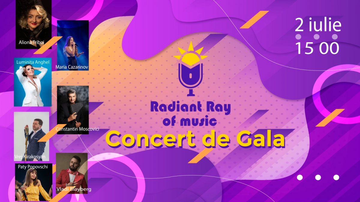 Concertul de Gală a Concursului internațional de artă vocală "Radiant Ray of music" - iTicket