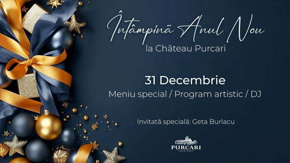 Revelion cu Geta Burlacu la Château Purcari - iTicket